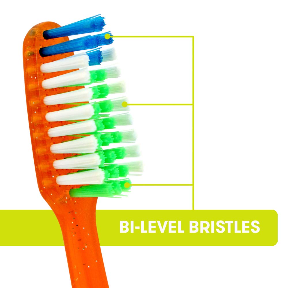 REACH Crystal Clean Adult Toothbrush, Medium