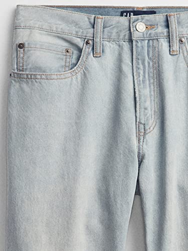 GAP Mens Slim-fit Jeans, Light Wash, 36W x 30L US