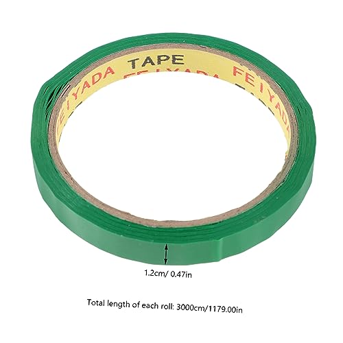 Outanaya 12pcs strap on bag tying tape DIY tying tape packaging bag tapes bag sealing tying tapes convenient tying tape strapping packing bag adhesive tape Multifunction Sealing tape bopp