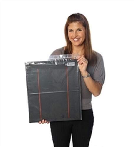 Colortrieve X-Ray Cassette/Receptor Cover - 16" x 19" Zip Top Bag, Fits 14x17" Cassette, 4 mil, Box of 250