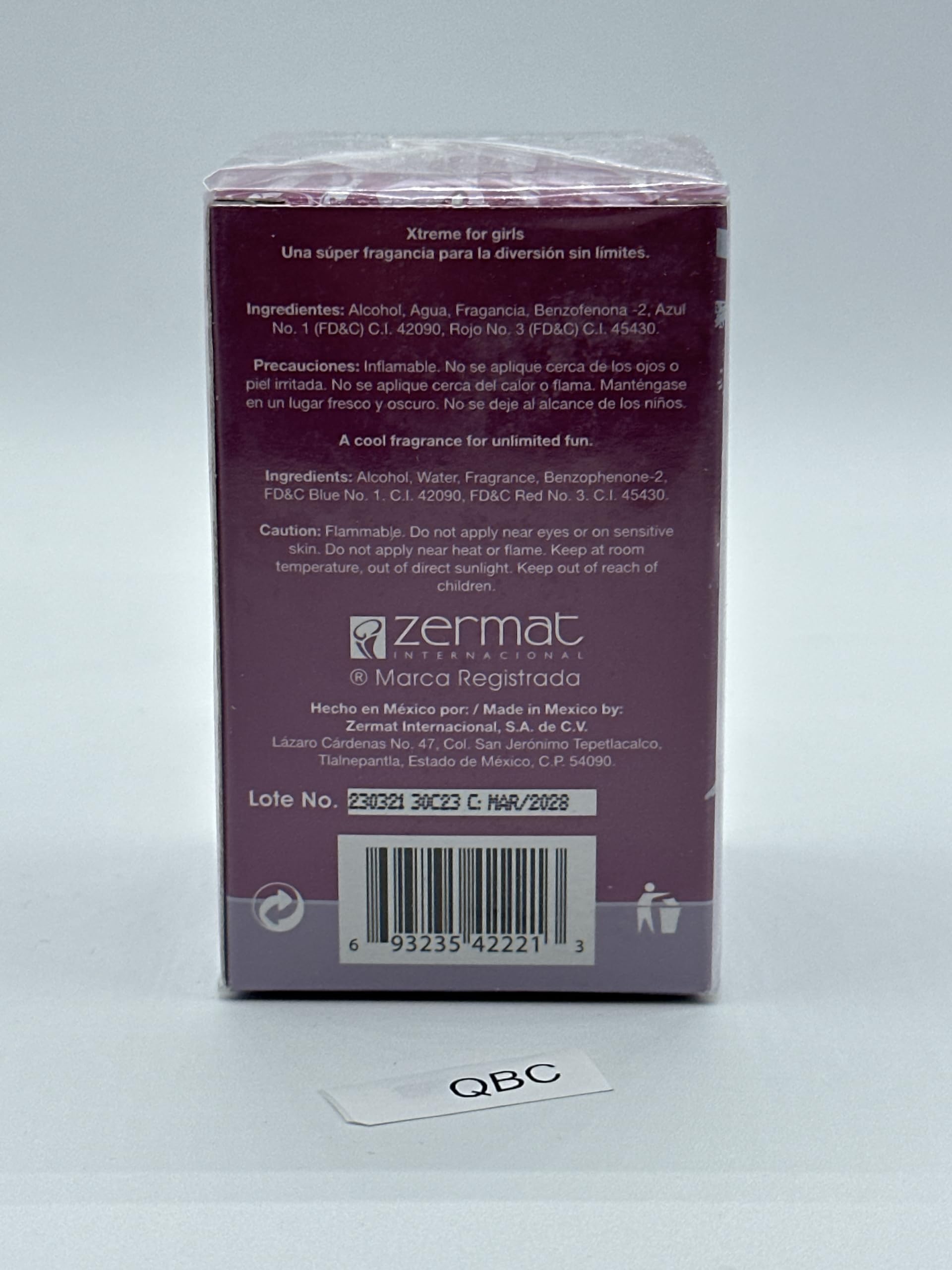 Zermat Perfume Xtreme for Girls, Perfume para Niñas