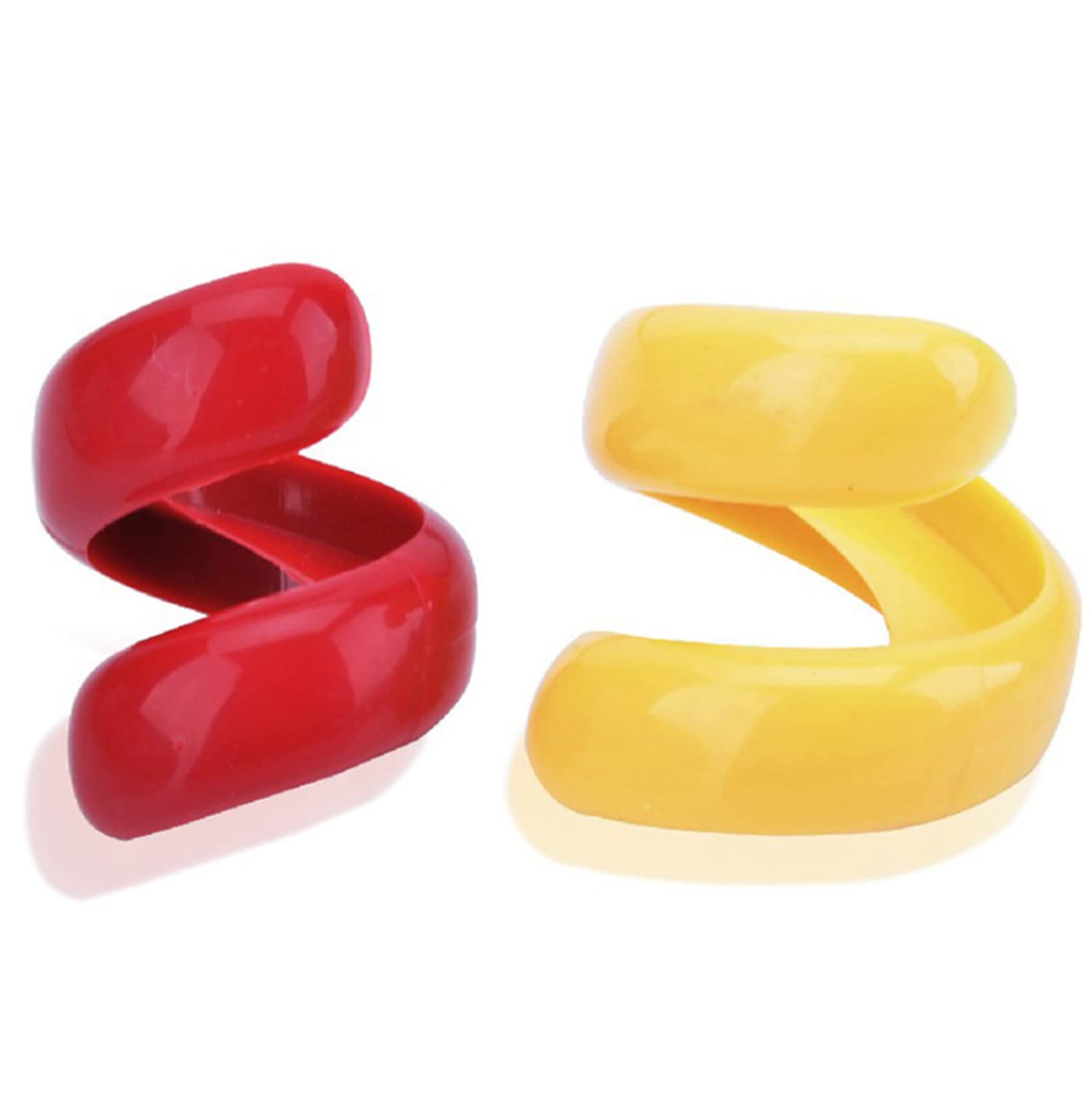 Cafurty 2PCS Spiral Hot Dog Slicers, Cyclone Barbecue Sausage Cutter Kitchen Tools Spiral Hot Dog Cutters Home DIY Sausage Slicer Gadget for BBQ Picnic Camping