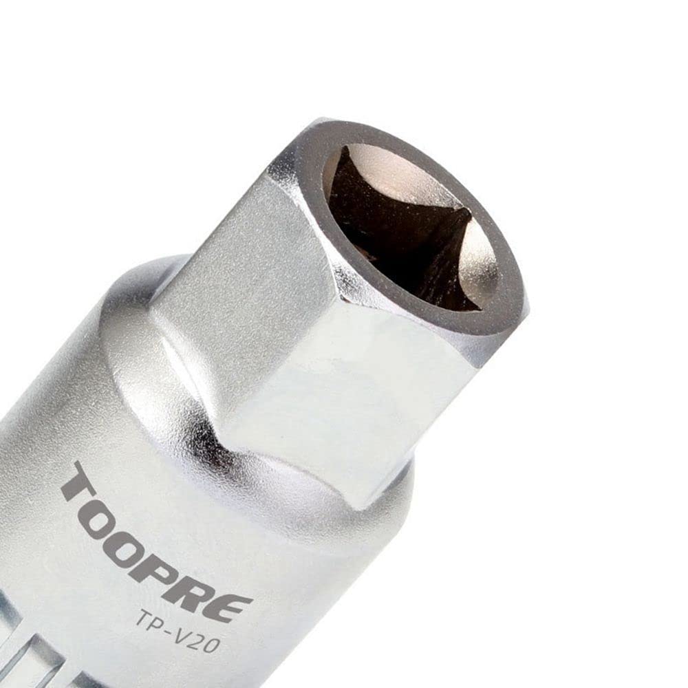 Bicycle Bottom Bracket Remover Tool,20 Teeth Square Hole Repair Wrench Bike Spanner Wheel Puller Removal Tools for Mountain Road(1)