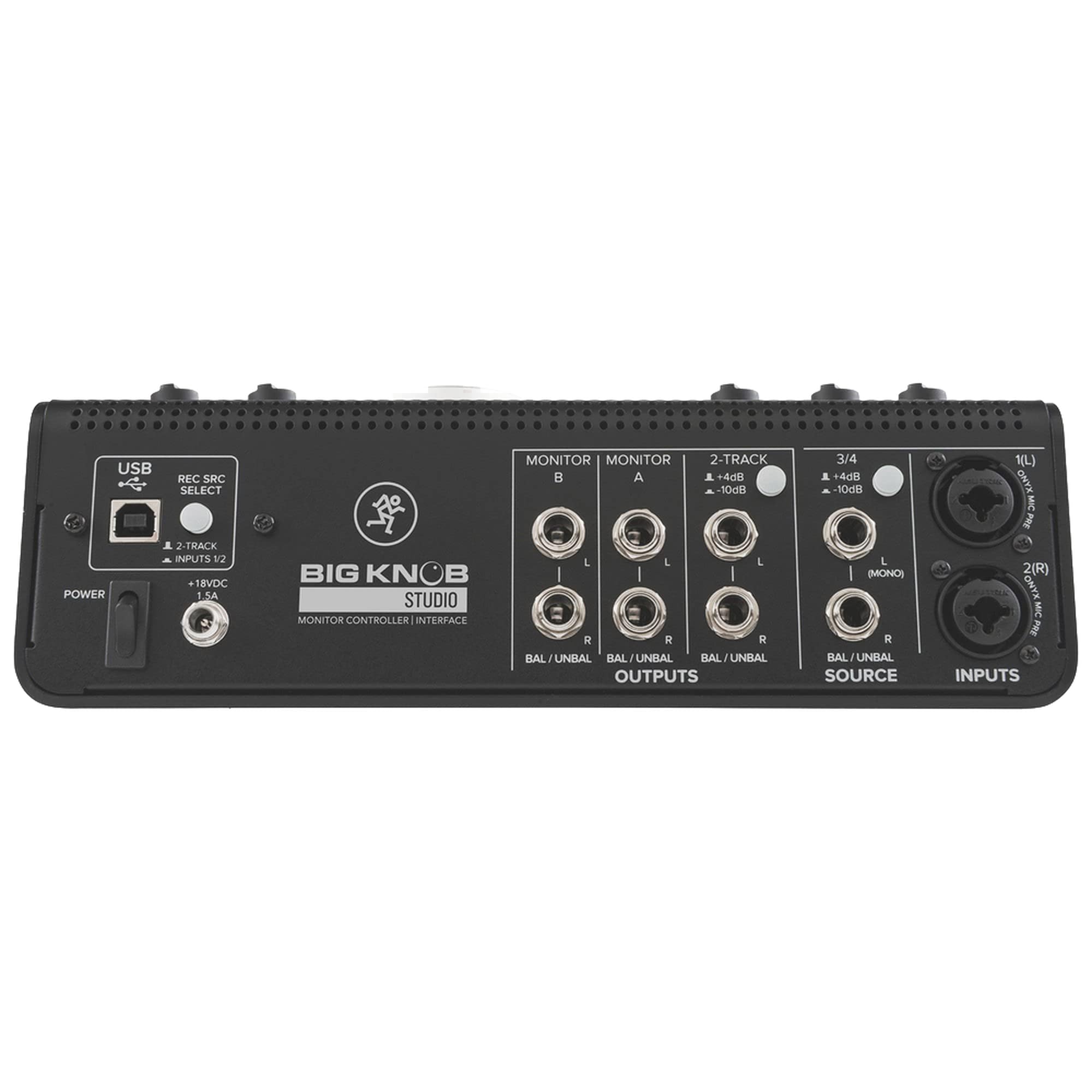 Mackie Big Knob Studio Monitor Controller and Interface with 1 Year EverythingMusic Extended Warranty Free