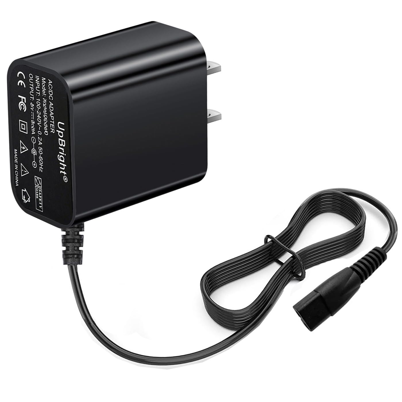 UpBright 2-Prong 5V AC/DC Adapter Compatible with PetTech PT0G1 PTOG1 PTOGI Pet Tech Dog Pet Grooming Kit Rechargeable Battery Cat Pets Hair Clipper Cordless 5VDC 1000mA 5VDC 1A Power Supply Charger