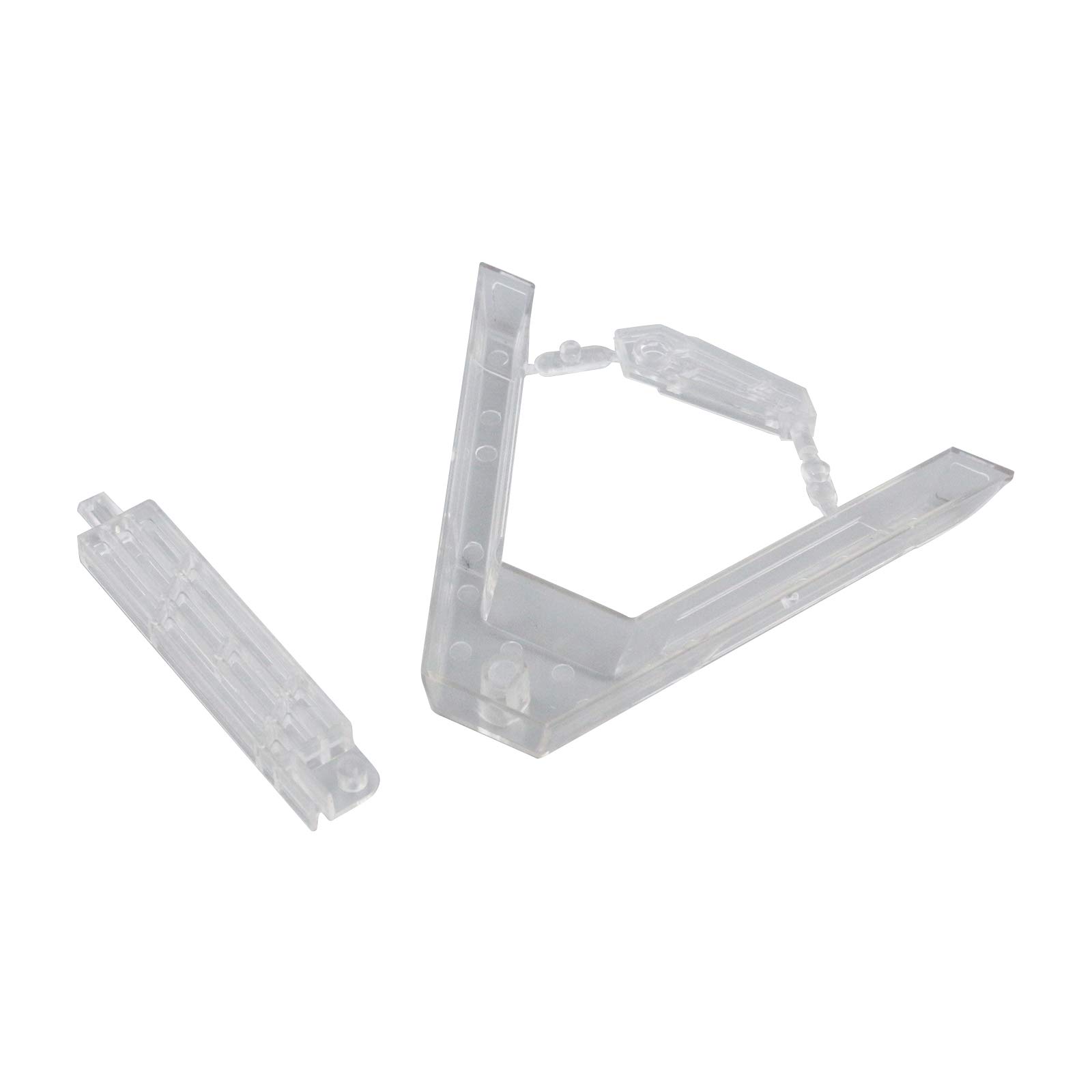 MY MIRONEY Clear Action Figure Display 5Pcs Flexible Action Base Holder for 1/144 SD BB Gundam Figure Models