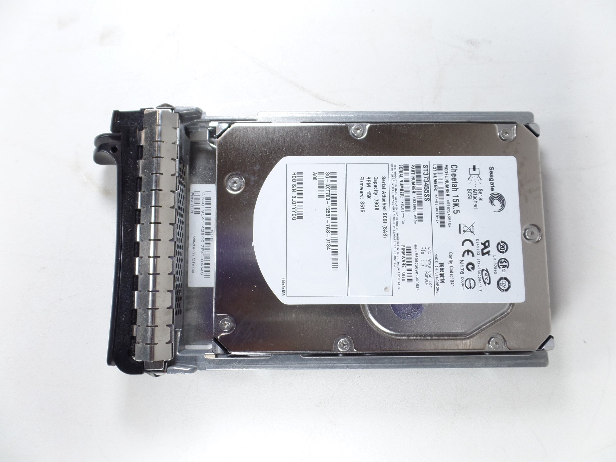Seagate 73GB SAS 15K rpm 3Gb/s - ST373455SS