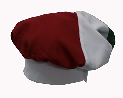 CHEFSKIN Kids Children Italian Italy Mushroom Chef HAT Adjustable Pizza Italian