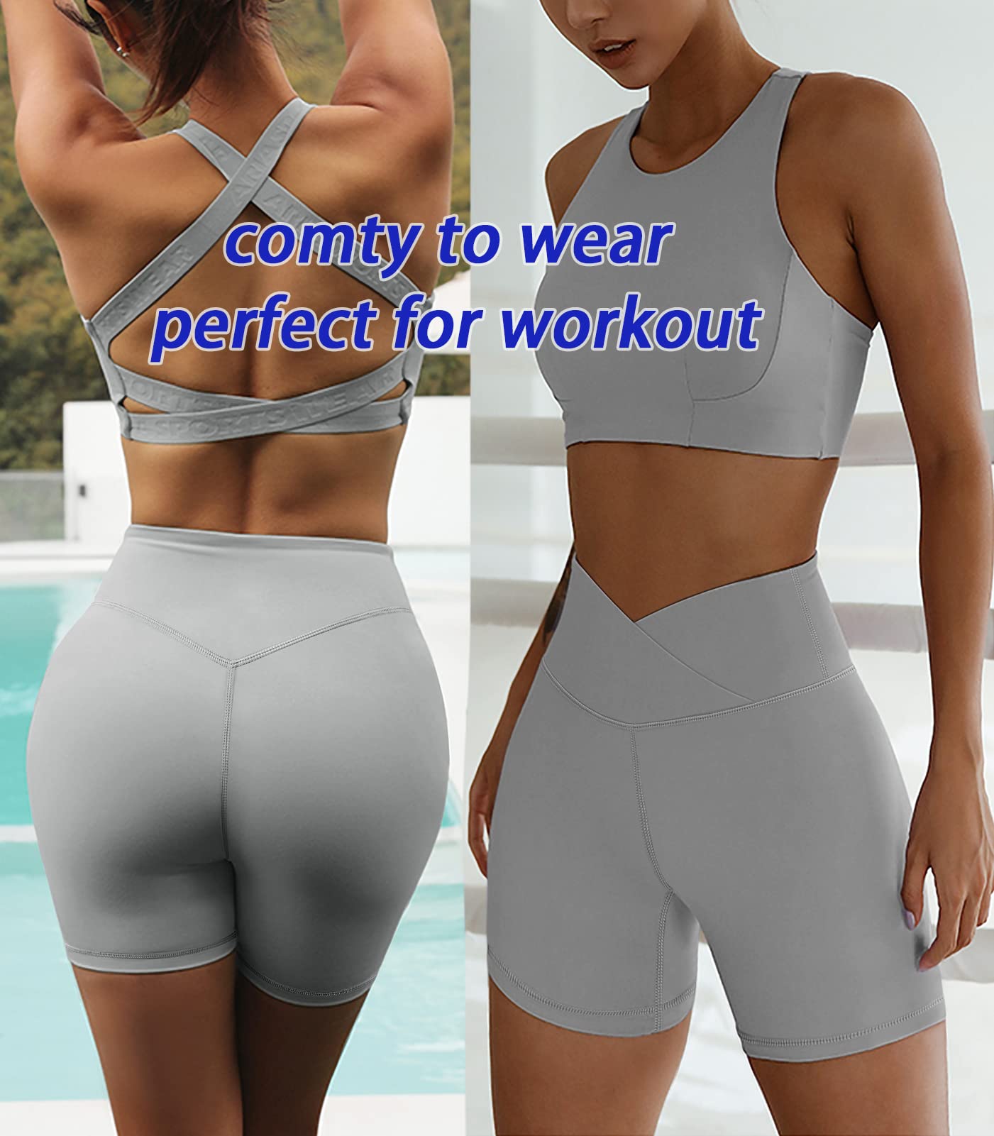 Booty Scrunch Shorts for Women Yoga Ruched Gym Workout High Waist Shorts Butt Lifting Hot Pants X-Large