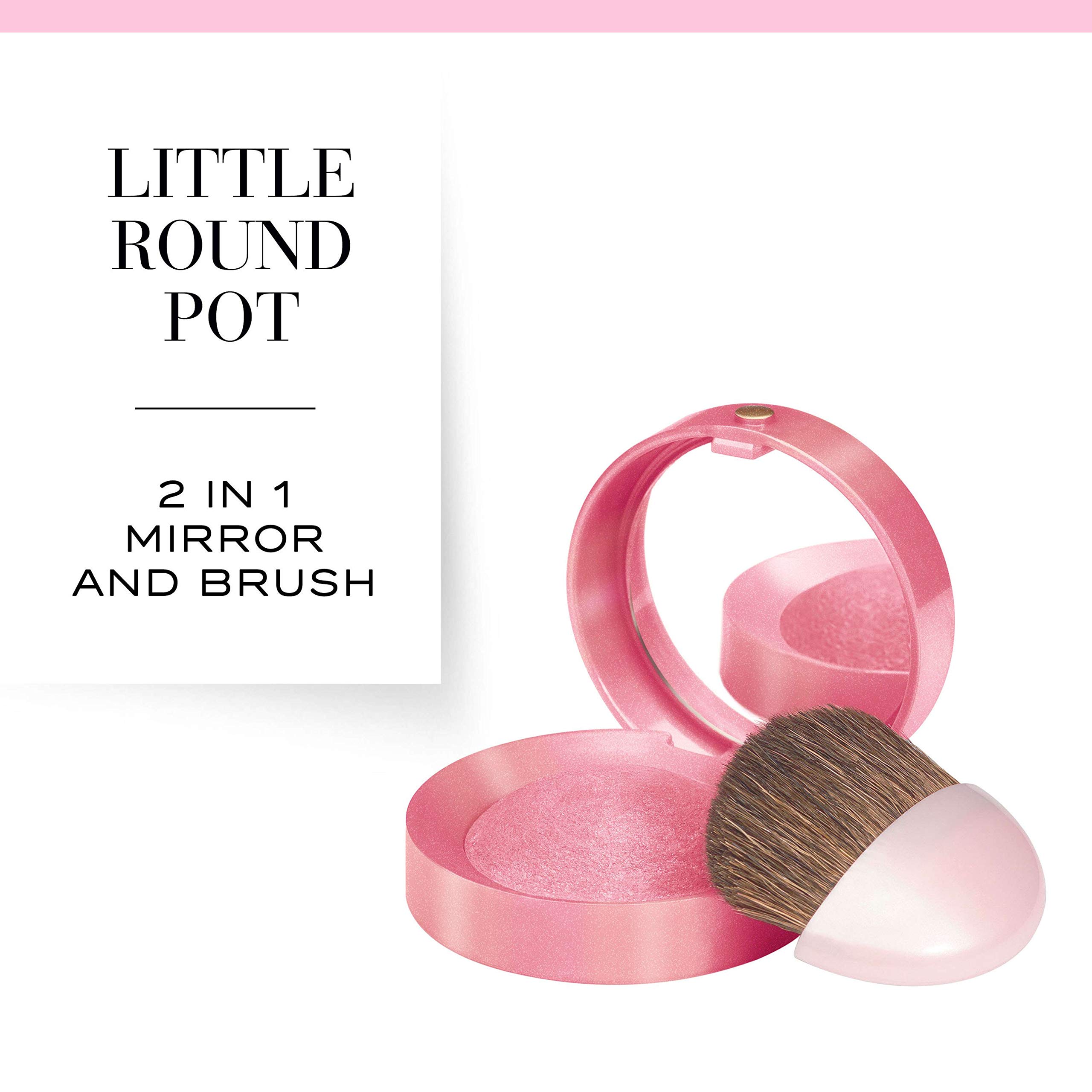 Bourjois Blush for Women, 54 Rose Frisson, 0.08 Ounce