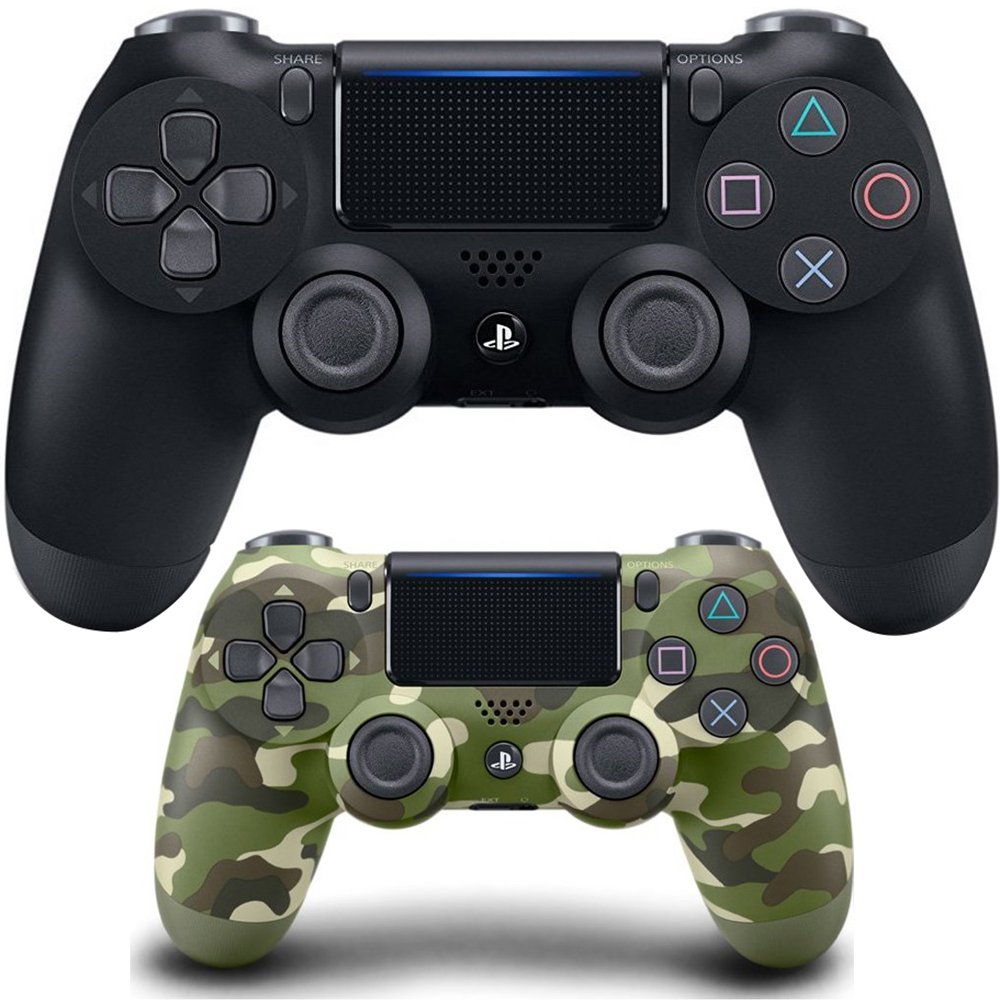Sony Wireless Controller for PlayStation 4 Black (3001538) DualShock 4 Wireless Green Camouflage Controller for PS4