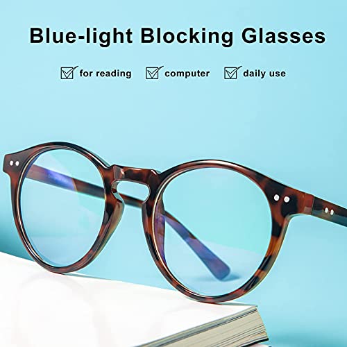 BETBE Blue Light Blocking Glasses for Women & Men - Anti Eye Strain Computer Gaming Glasses