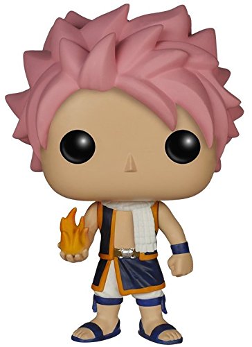 POP Fairy Tail - Natsu Funko Pop! Vinyl Figure (Bundled with Compatible Pop Box Protector Case), Multicolored, 3.75 inches