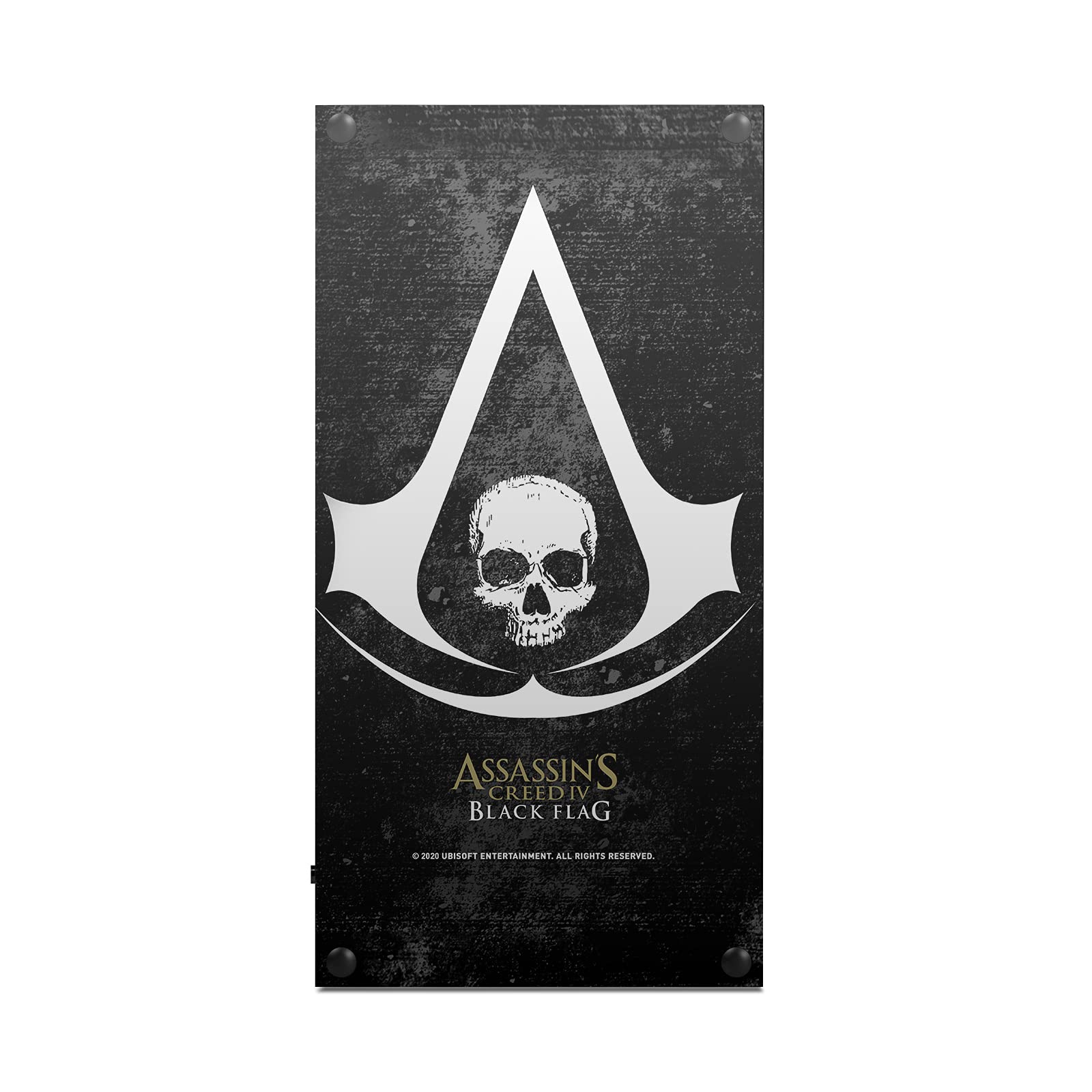 Head Case Designs Officially Licensed Assassin's Creed Grunge Black Flag Logos Vinyl Sticker Gaming Skin Decal Cover Compatible With Xbox Series X Console and Controller Bundle