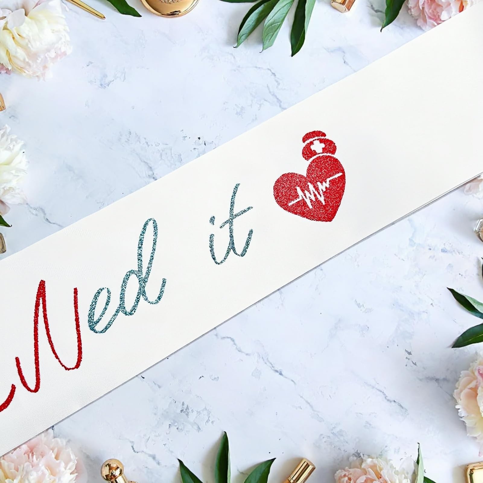 Decorit Earned it Sash, Nurse Graduation Sash for Celebrations, Senior Class of 2024 Sash, Congrats Grad Decorations, Nurse RN Graduation Gift Idea, RN, BSN, NP, CRNA, CNM, LPN, NR
