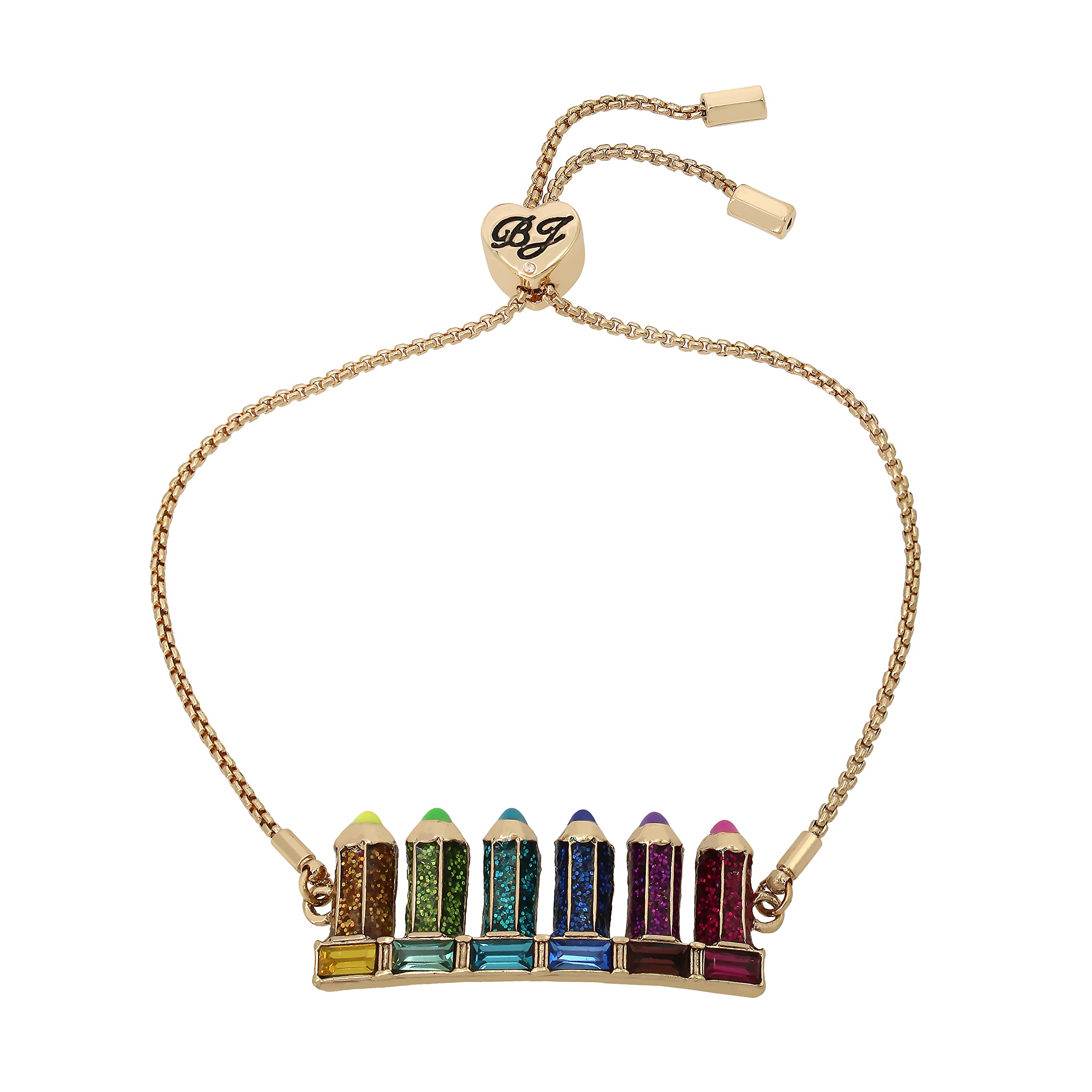 Betsey Johnson Colored Pencil Slider Bracelet