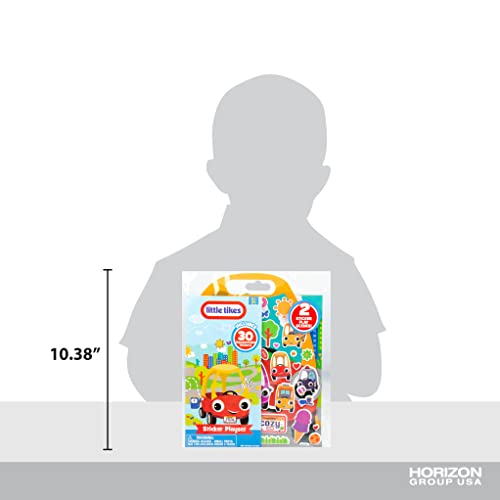 Repositionable Little Tikes Sticker Playset β Car & Truck Stickers for Kids Ages 3+