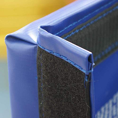 Greatmats Gym Mats 5x10 Ft x 2 Inch, Folding Mats for Martial Arts, Home Exercise Mats, MMA Mats (Blue)