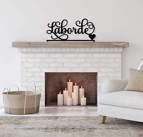 Custom Name sign - Decorative Surname Name Sign - Personalized Name Sign - Last Name