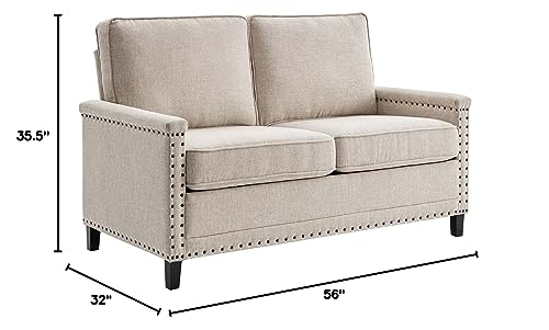Modway Ashton Love Seats, Beige