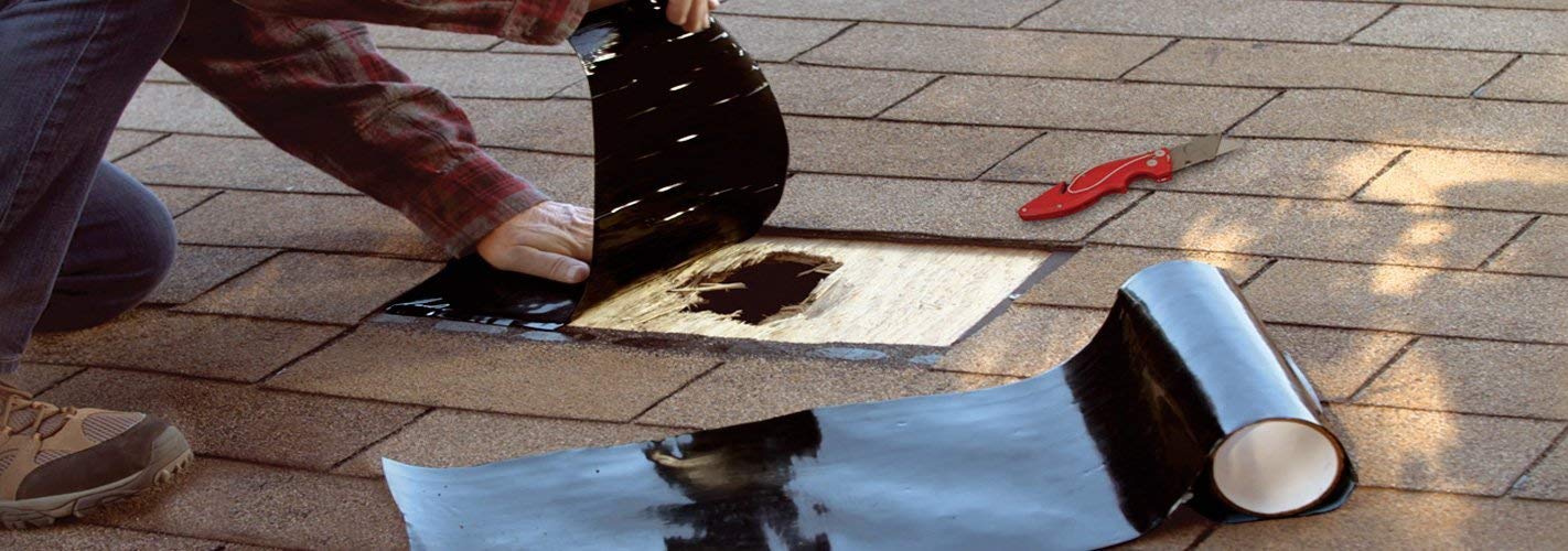 Flex Tape, 12 in x 10 ft, Black, Original Thick Flexible Rubberized Waterproof Tape - Seal and Patch Leaks, Works Underwater, Indoor Outdoor Projects - Home RV Roof Plumbing and Pool Repairs