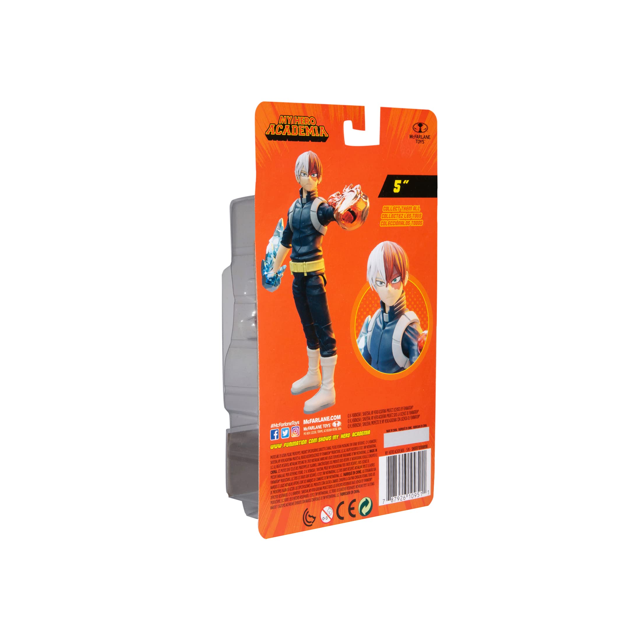 McFarlane Toys - My Hero Academia Shoto Todoroki 5" Action Figure