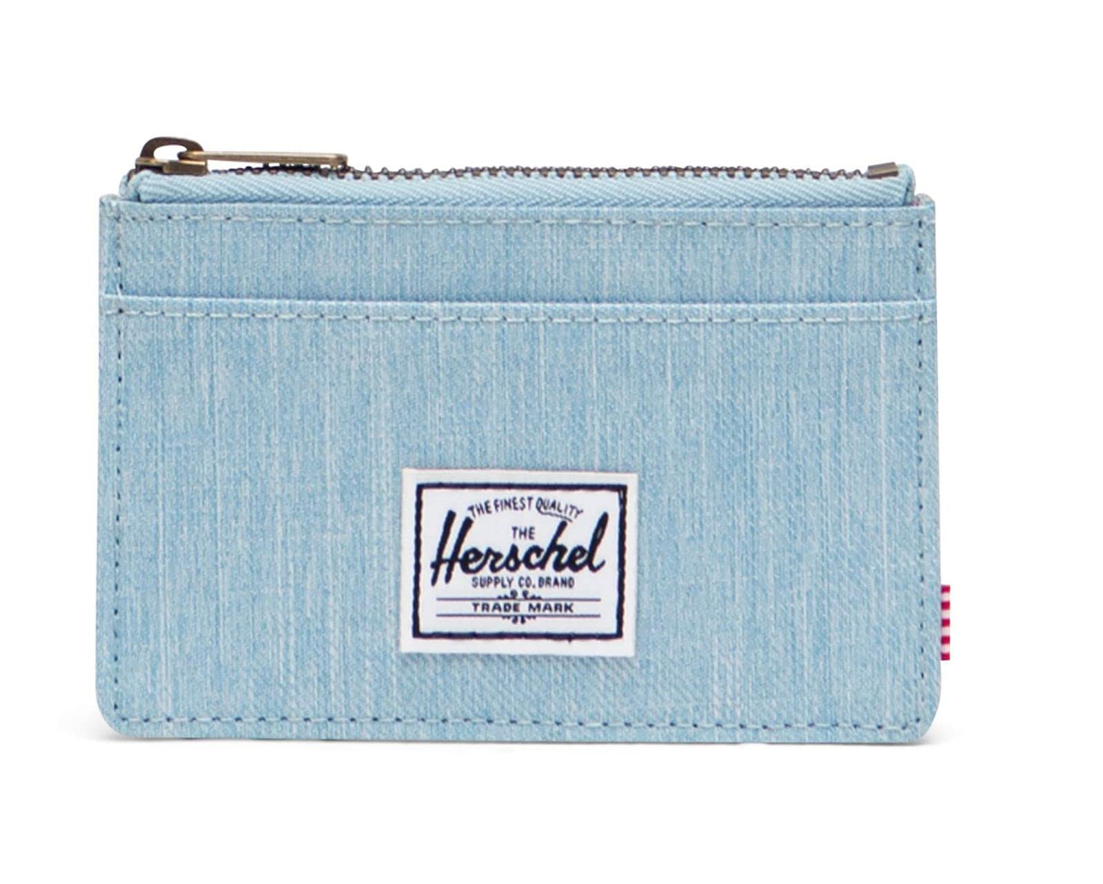 Herschel Oscar RFID, Light Denim Crosshatch
