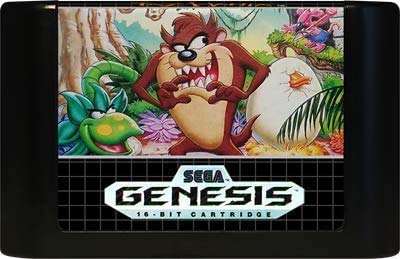 Taz-Mania (Sega Genesis) – Reproduction Video Game Cartridge