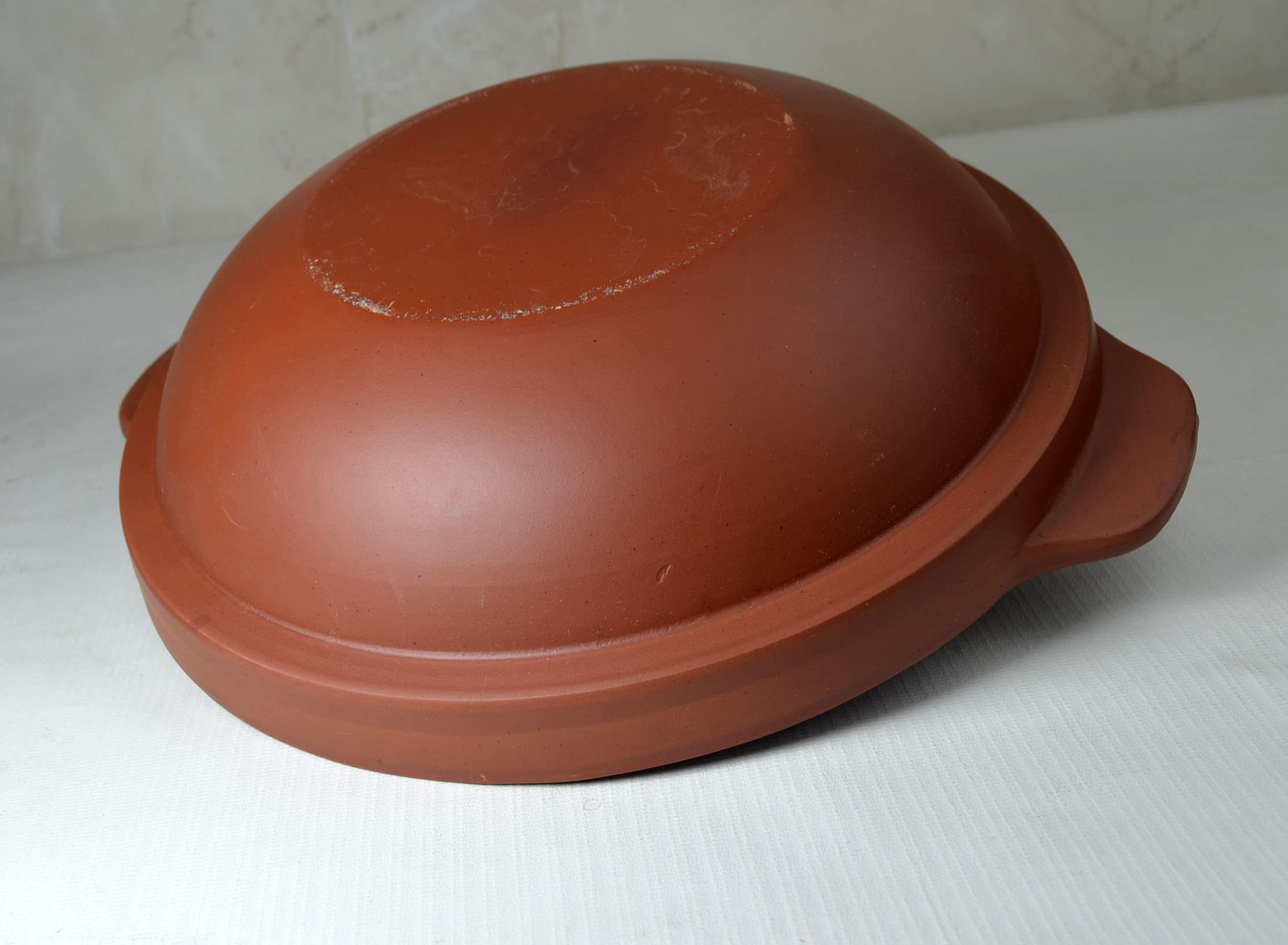 Bowl Clay Stone for Cooking Dolsot Bibimbap Soup Exclusive Range Unglazed Earthen (clay lid FU)
