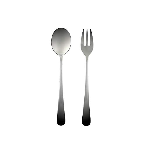 Innobaby Din Din Smart Stainless Steel Spoon and Fork with Carrying Case. Utensil Set for Kids and Toddlers. BPA Free. Blue.