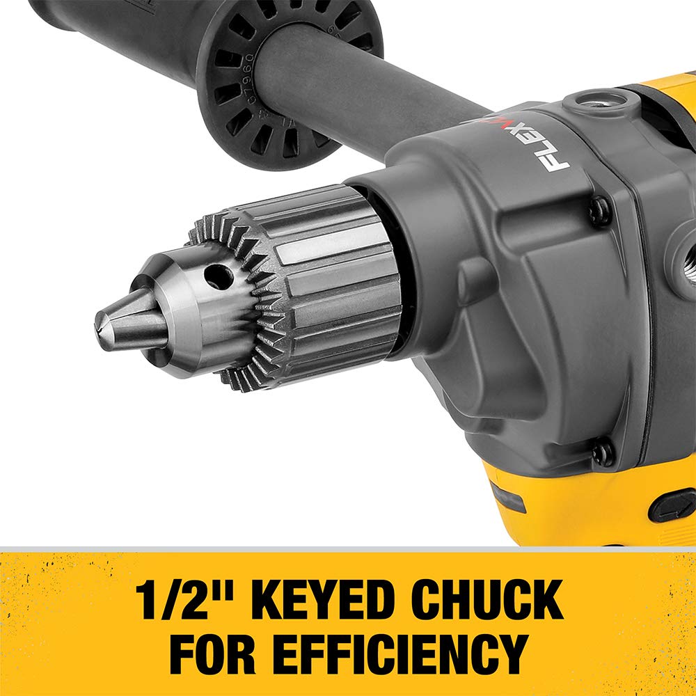 DEWALT 60V MAX* Cordless Drill For Concrete Mixing, E-Clutch System (DCD130T1)