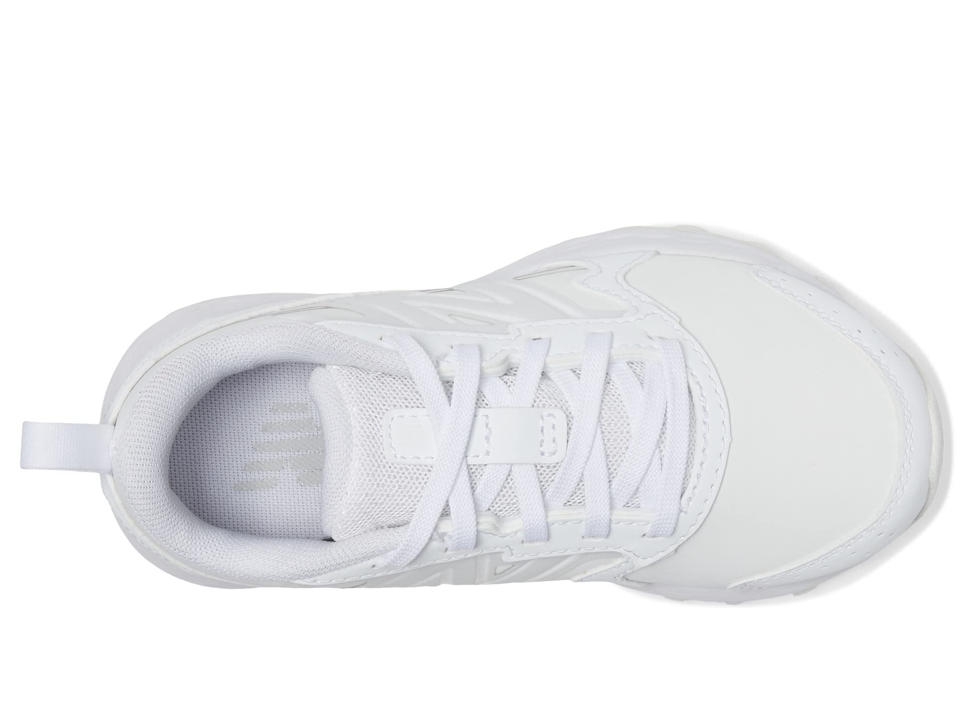 New Balance Kid's Fresh Foam 650 V1 Lace-up Running Shoe, White/White, 6.5 Wide Big Kid