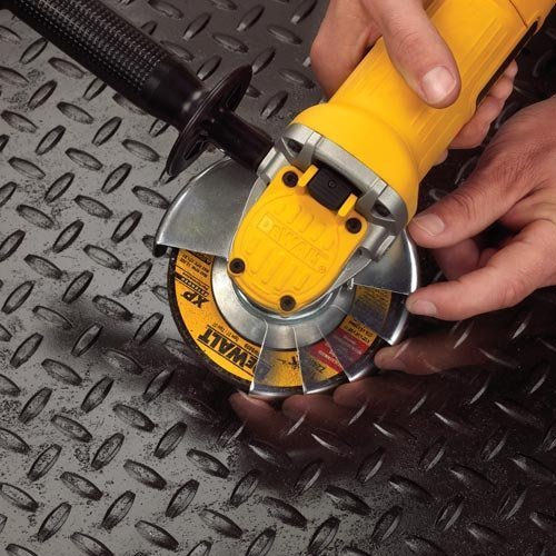DEWALT Angle Grinder Tool, 4-1/2-Inch, Paddle Switch (DWE4120), Yellow, Small