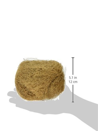 Prevue Pet Products BPV105 Sterilized Natural Coconut Fiber for Bird Nest (2 Pack)