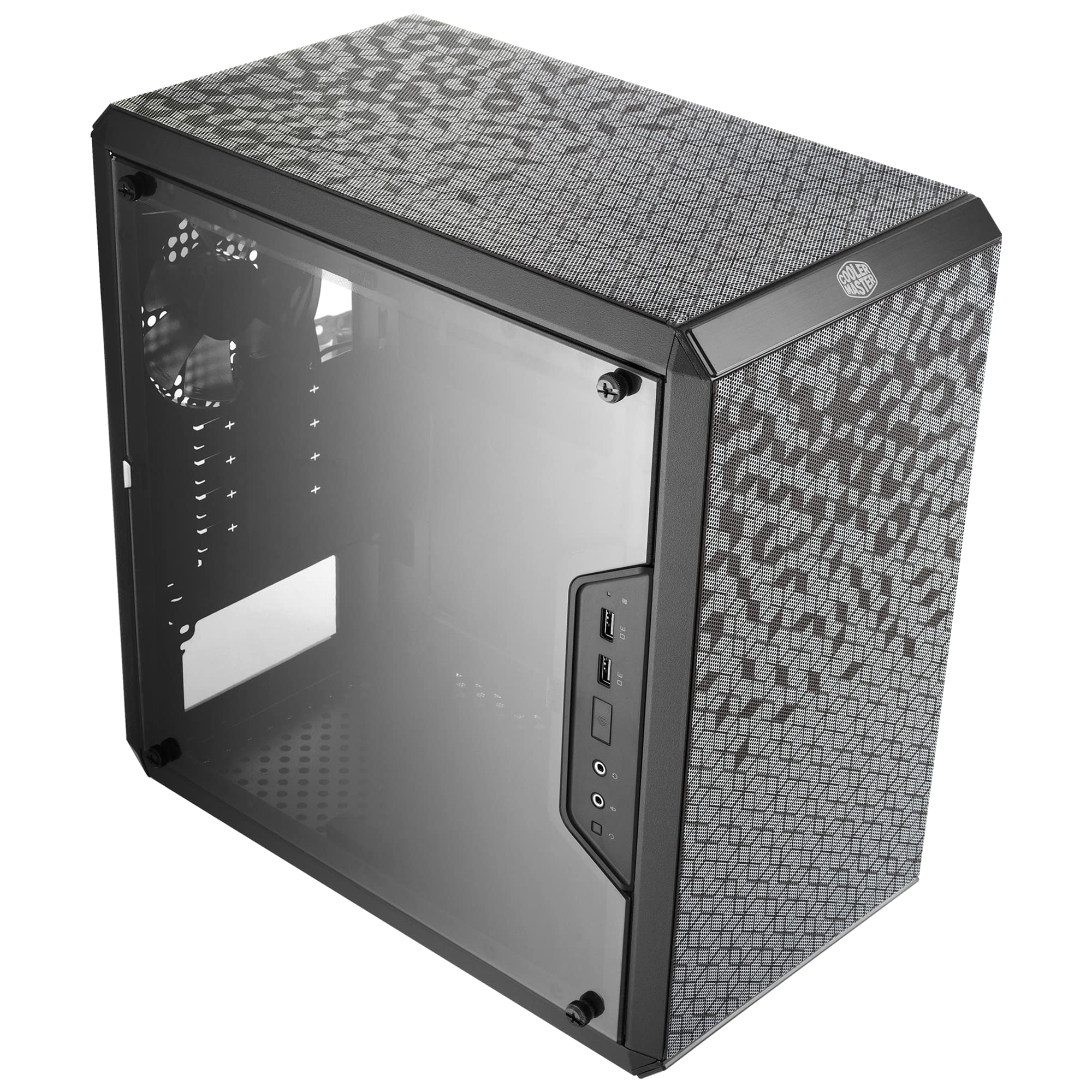 Cooler Master MasterBox Q300L Micro-ATX Tower & Thermaltake Toughpower GX2 80+ Gold 600W SLI/Crossfire Ready Continuous Power ATX 12V V2.4/EPS V2.92 Non Modular Power Supply