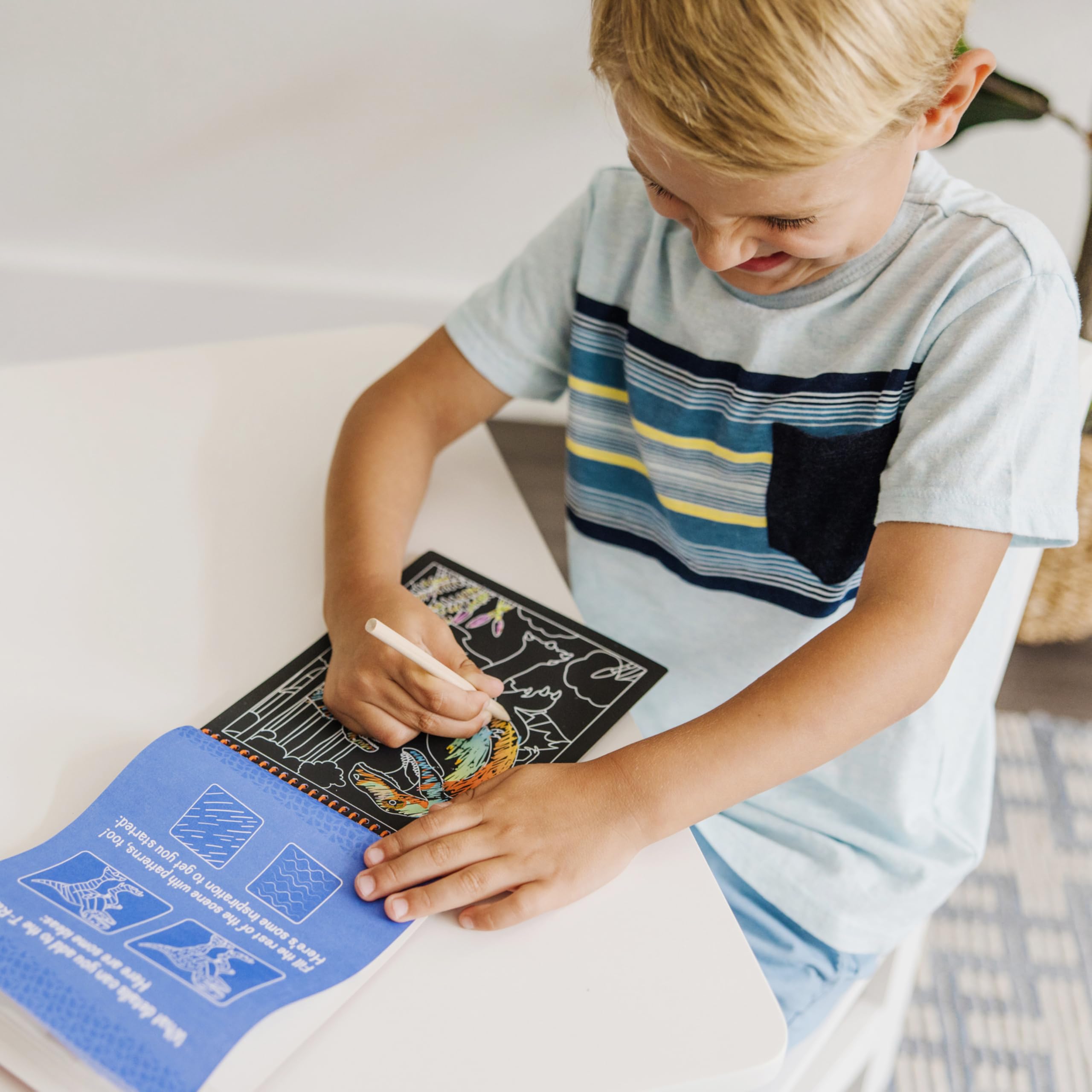 Melissa & Doug Scratch Art - Dinosaur