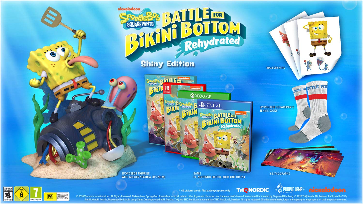 SpongeBob Squarepants: Battle For Bikini Bottom - Rehydrated - Shiny Edition (PS4)
