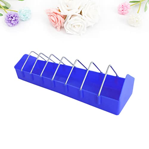 Mipcase Pigeon Feeder Pigeon Feeder- Thicken Plastic Feeding Food Slot, Bird Food Storage Container Bird Supplies for Duck Pigeon Parrots Poultry Chicken