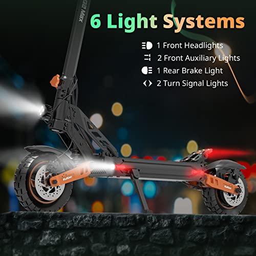 KUKIRIN G2 Max Electric Scooter with Seat, Powerful 1000W Motor, 35 MPH Max Speed, 50 Miles Range, 48V/20Ah Large Capacity Battery, Dual Brake Folding Fast e Scooter for Adult (G2max/1000W/20AH)