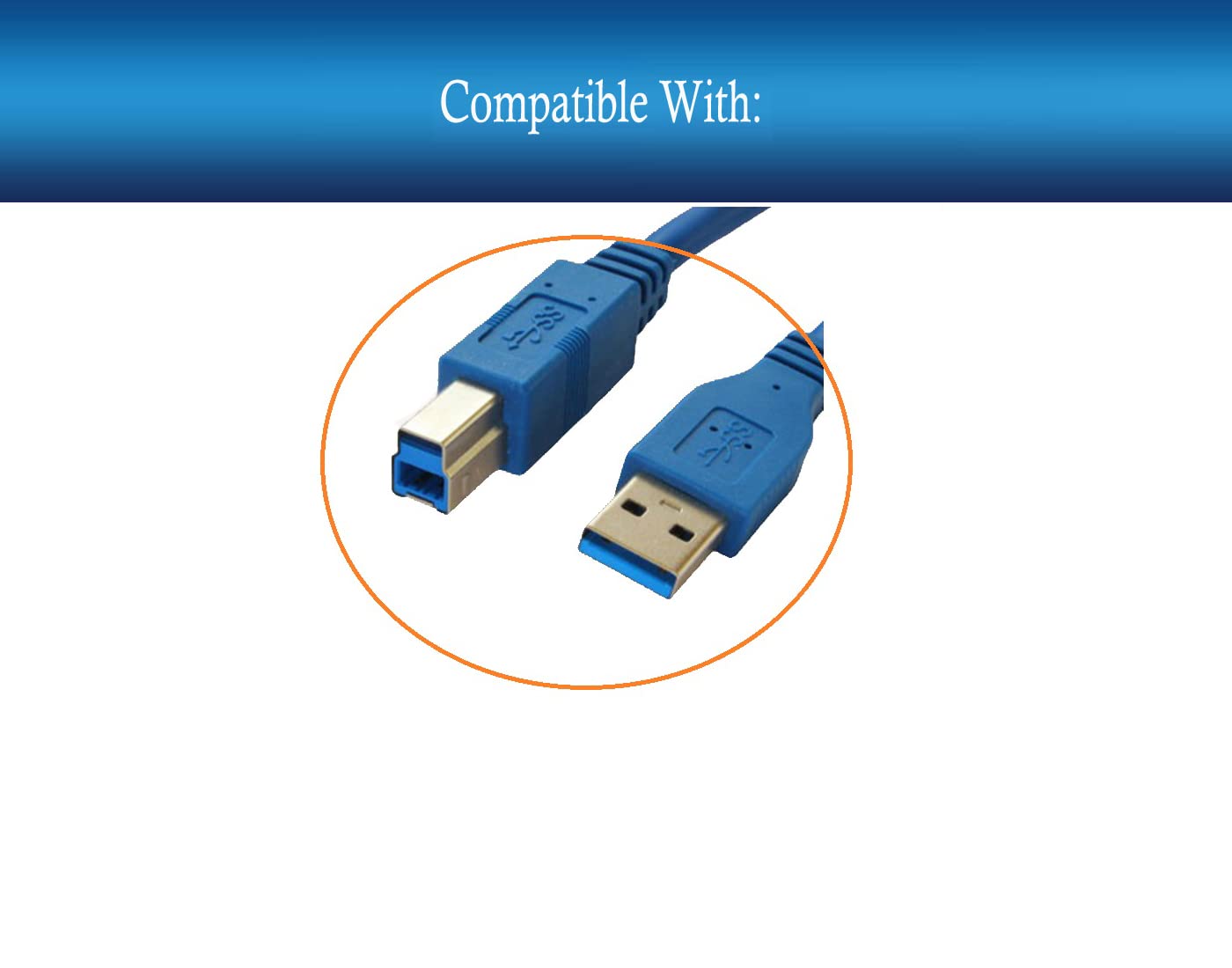 UPBRIGHT New USB 3.0 Cable Laptop PC Data Sync Cord Compatible with ioSafe Solo G3 SK2TB SK3TB SK4TB SK5TB 2TB 3TB 4TB 5TB Hard Drive Fireproof Waterproof