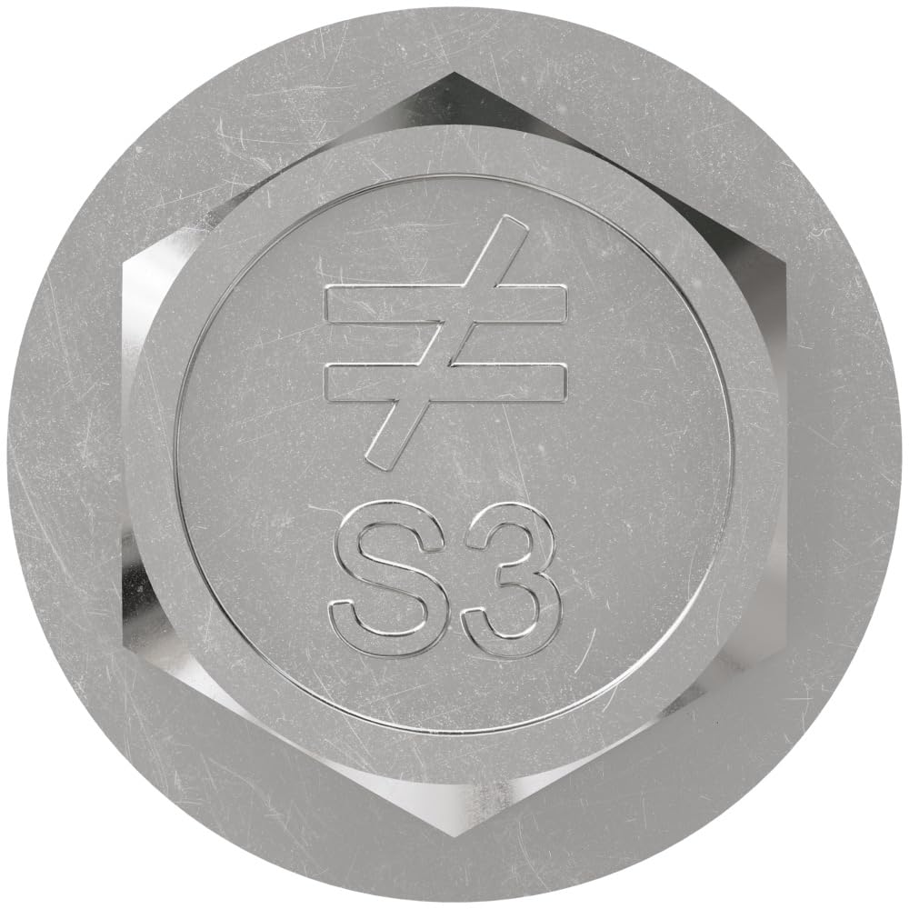 Simpson Strong-Tie SDS25300SS-R25 Strong-Drive SDS Heavy-Duty Connector Screw — 1/4 in. x 3 in. Type 316 (25-Qty)