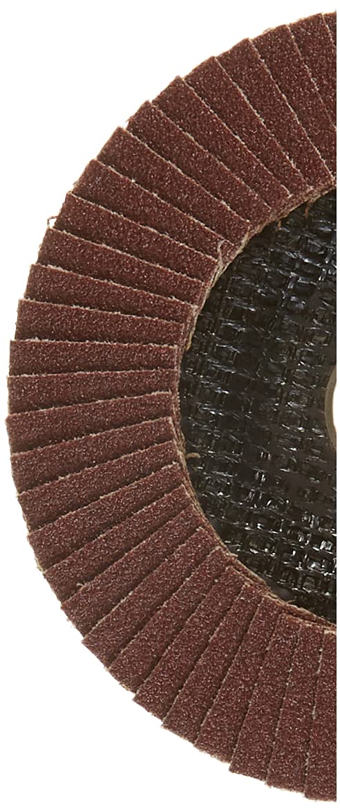 Bosch 2608603653 Angulated K60 Flap Disc for Metal, 0 V, Black/Red, 115 mm