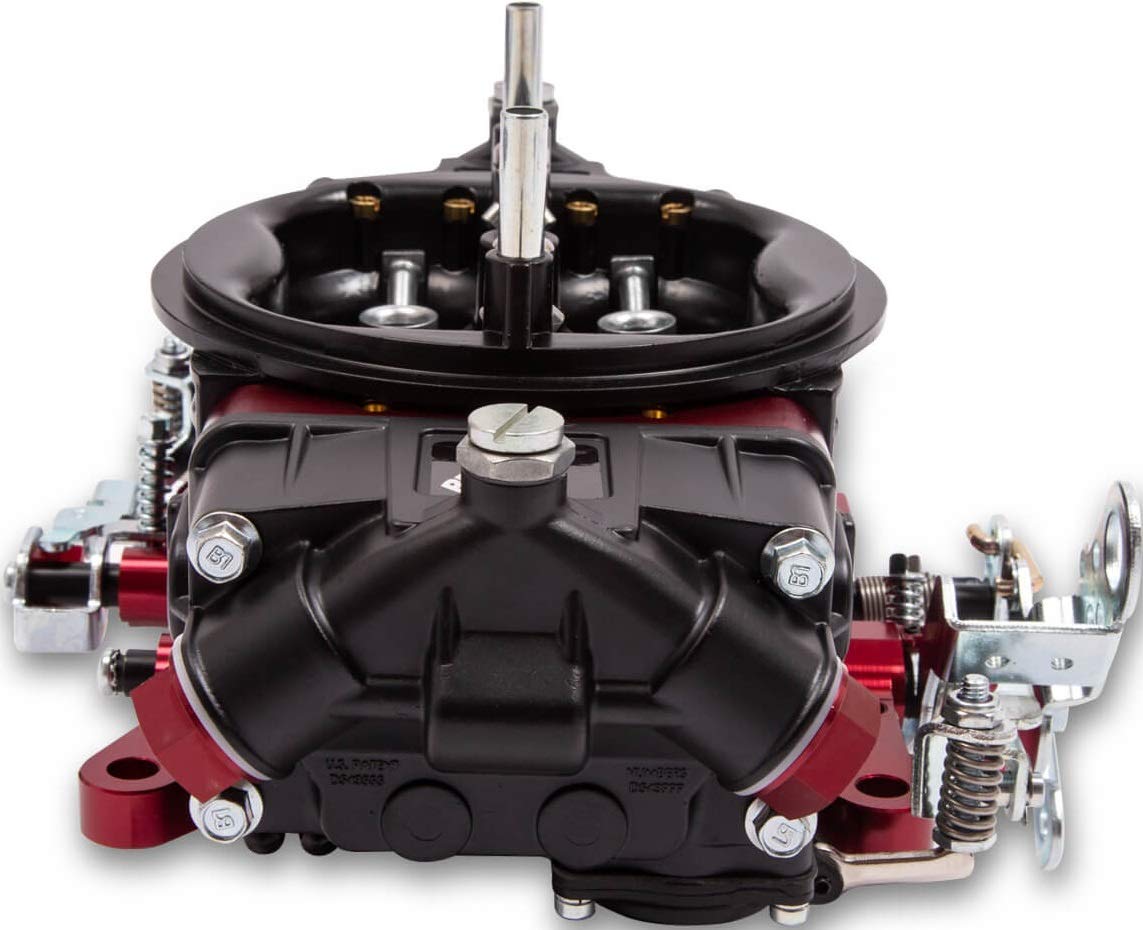 NEW HOLLEY QUICK FUEL 750 CFM BRAWLER RACE CARBURETOR,RED BILLET,BLACK, MECHANICAL SECONDARIES,COMPATIBLE WITH 4150 MODELS