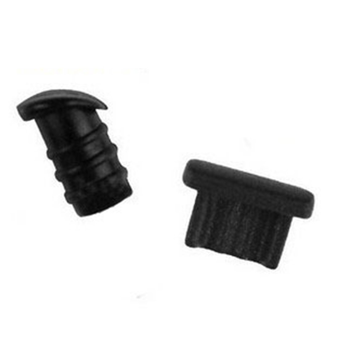 uxcell 25 Pcs Dust Plugs, Micro USB Port Cover for Phone, Soft Cell Phone Anti Dust Plug Suitable for Samsung Galaxy S7/S6/S5, Black Dust Stopper for Android, Headphones, Laptop
