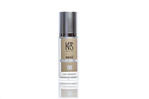 KPS Essentials Organic Renu Cream - 1oz | Hyaluronic Acid, Vitamin C Skincare | Redefine Eye Cream | Dark Spot Corrector | Reduce Puffiness | Crepe Correcting
