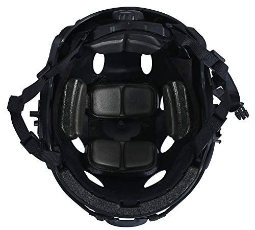 HYOUT Fast Base Jump Helmet PJ Style Airsoft Tactical Adjustable Helmets U.S Tactical Helmet for Paintball Outdoor Sports Hunting Shooting