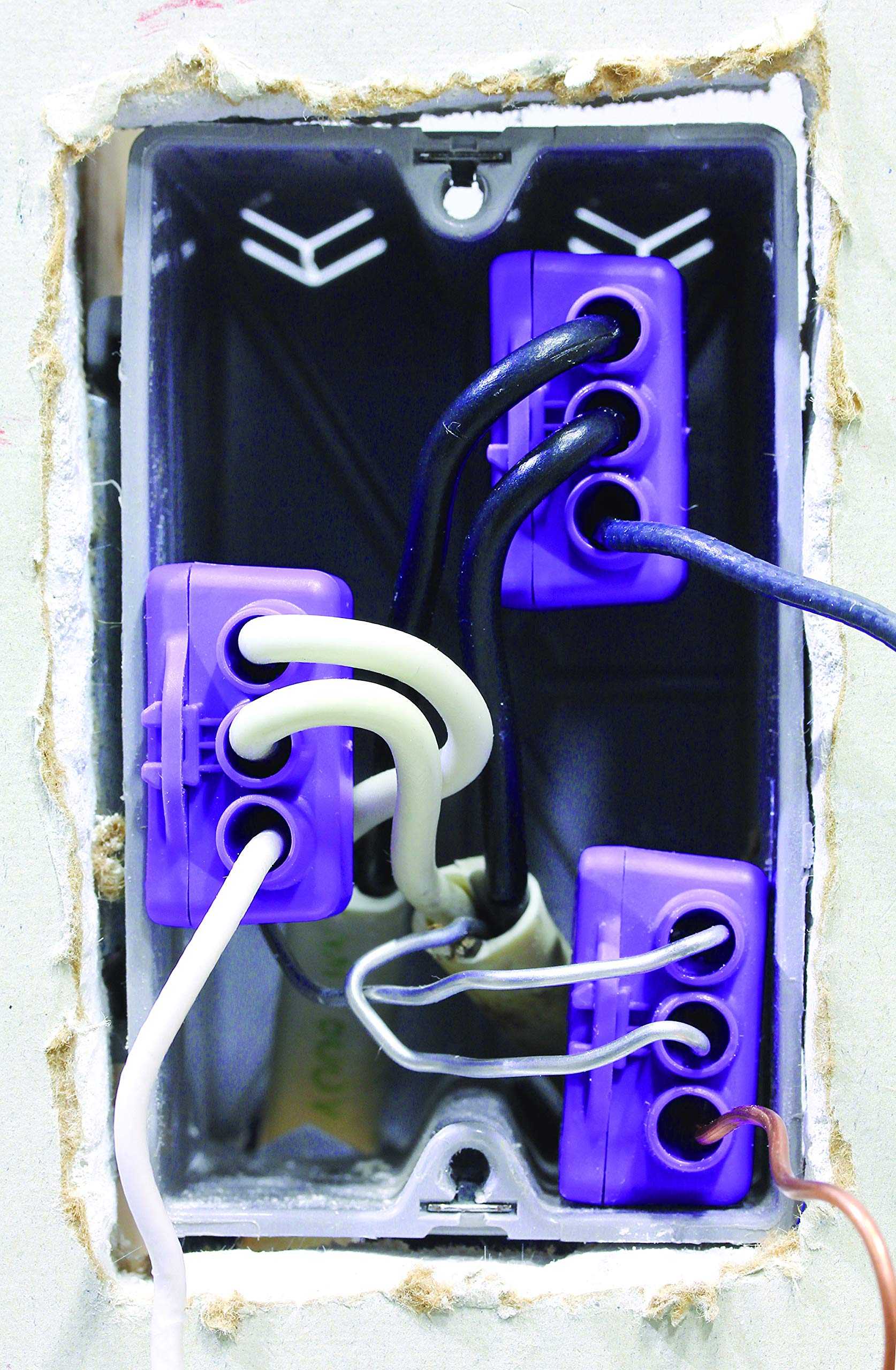 King Innovation 95145 AlumiConn Wire Connector, 1000 pk, Purple, Count