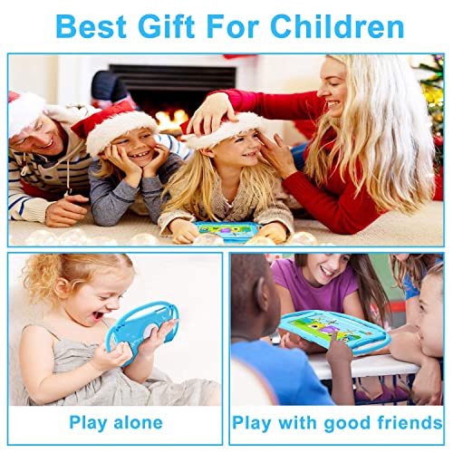 Kids Tablet 7inch Android Toddler Tablet 32GB Tablet APP Preinstalled & Parent Control Learning Education Tablet WiFi Camera Kid-Proof Case with Handle,Netflix YouTube Ages 3-14