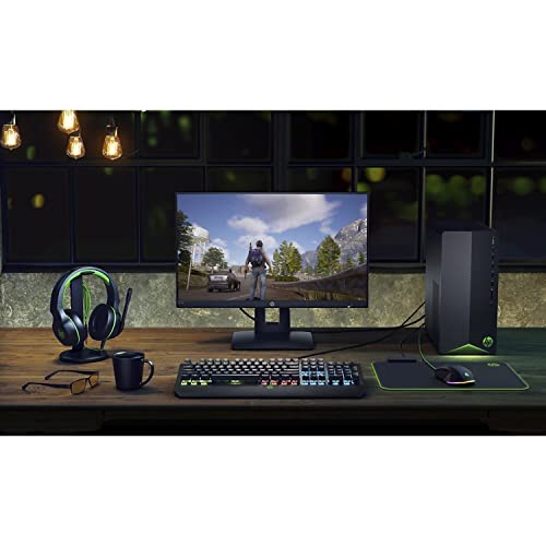 HP Pavilion Gaming Desktop PC - AMD 6-Core Ryzen 5 5600G Processor, AMD Radeon RX5500, 8GB RAM, 256GB PCIe NVMe SSD, Win 10 Home