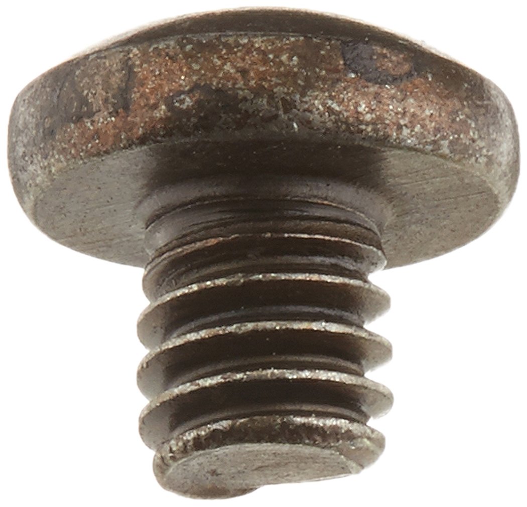 Small Parts 0803MPPBZ Steel Pan Head Machine Screw, Black Zinc Plated, Meets ASME B18.6.3, #2 Phillips Drive, #8-32 Thread Size, 3/16" Length, Fully Threaded, Import (Pack of 100)